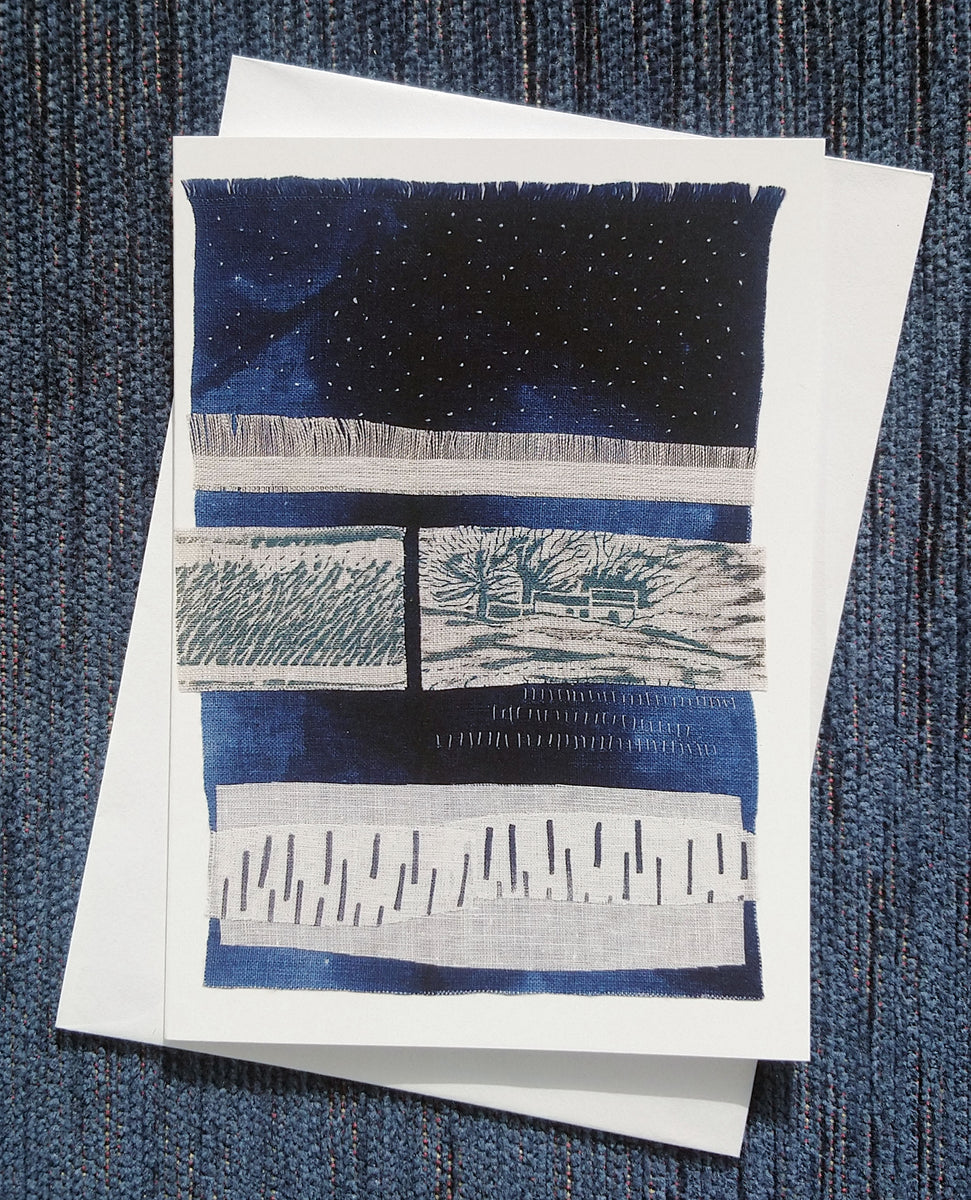 Midnight ~ card – gailkellyprintmaker