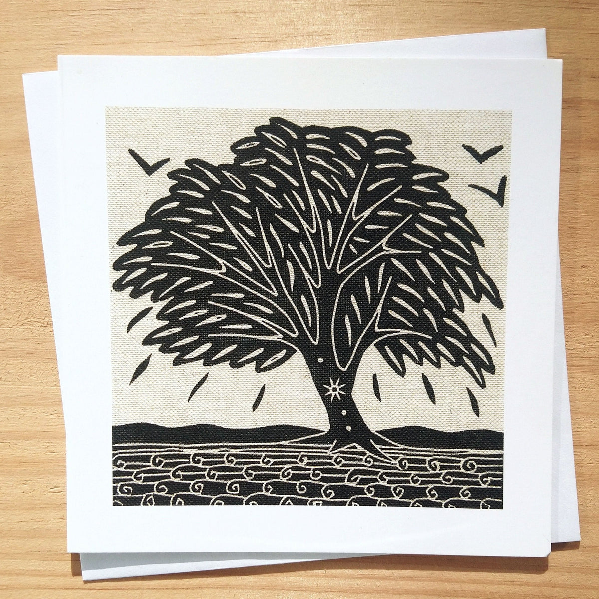 Willow ~ card – gailkellyprintmaker